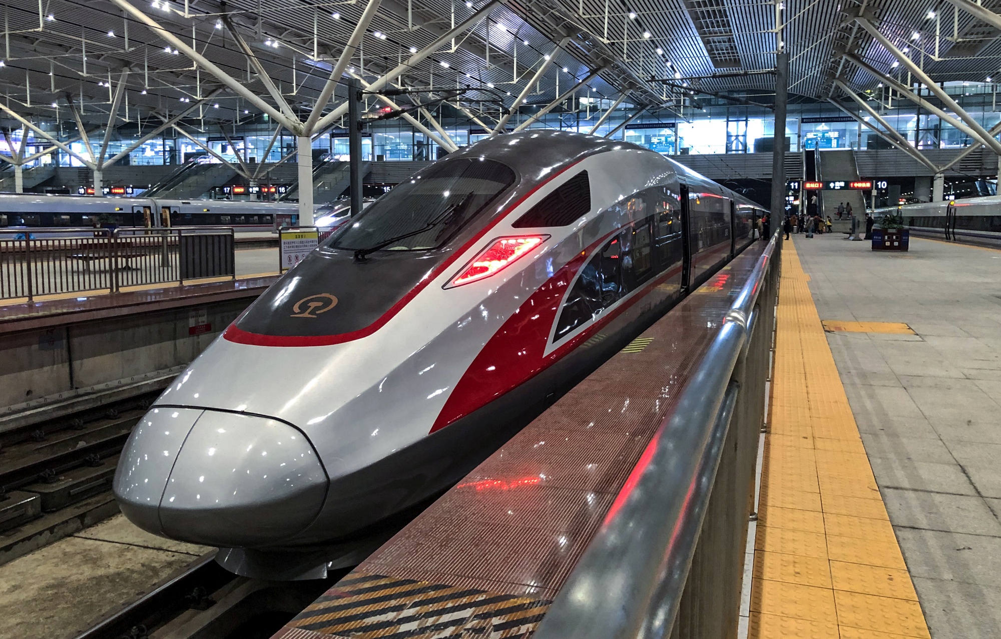 World's fastest high-speed trains in commercial operation in 2020